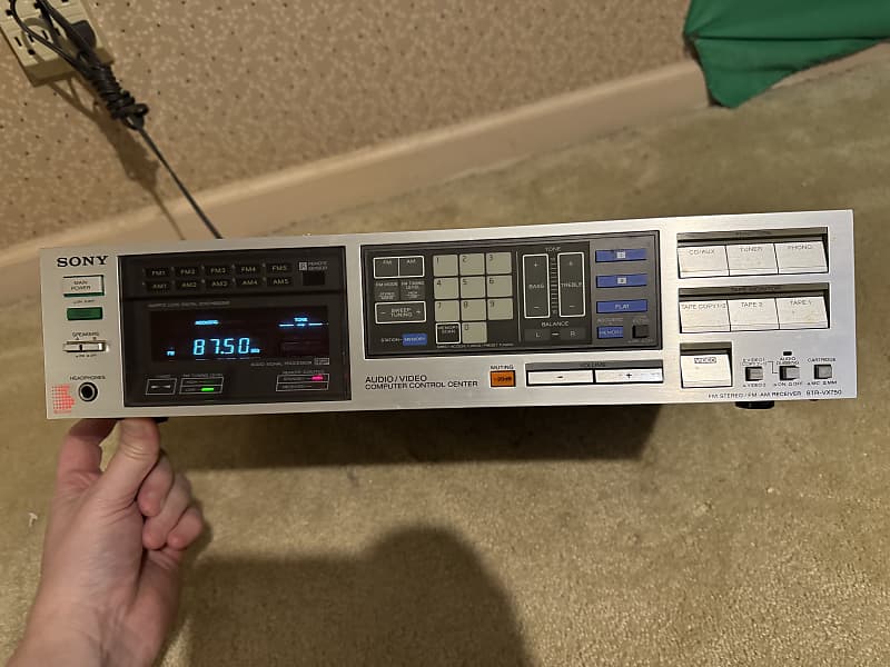 Sony STR-VX750 1983 - Silver | Reverb