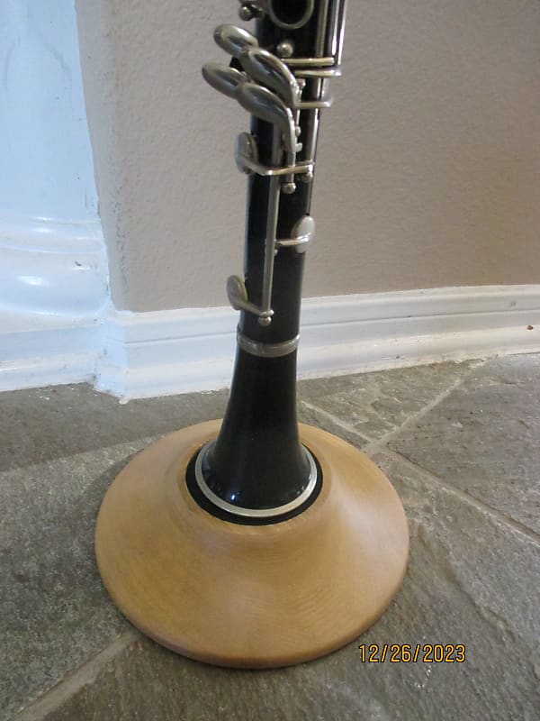 Wood clarinet stand. Custom made | Reverb