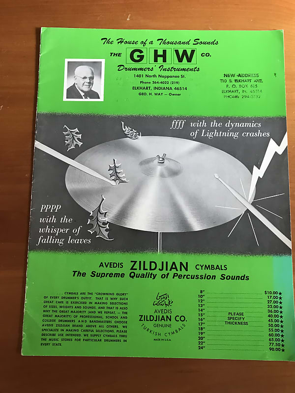 George Way The GHW Co. Catalog | Reverb