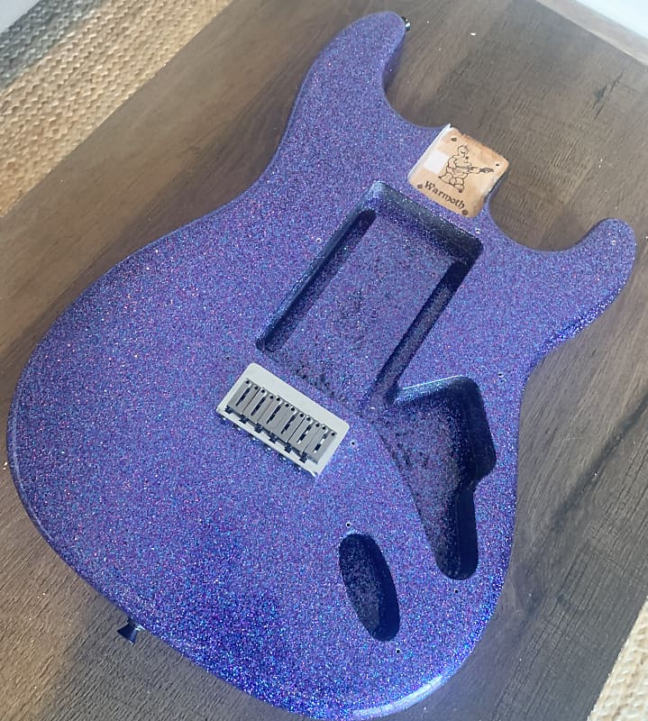 Warmoth Stratocaster 2021 Snow Cone Metal Flake | Reverb