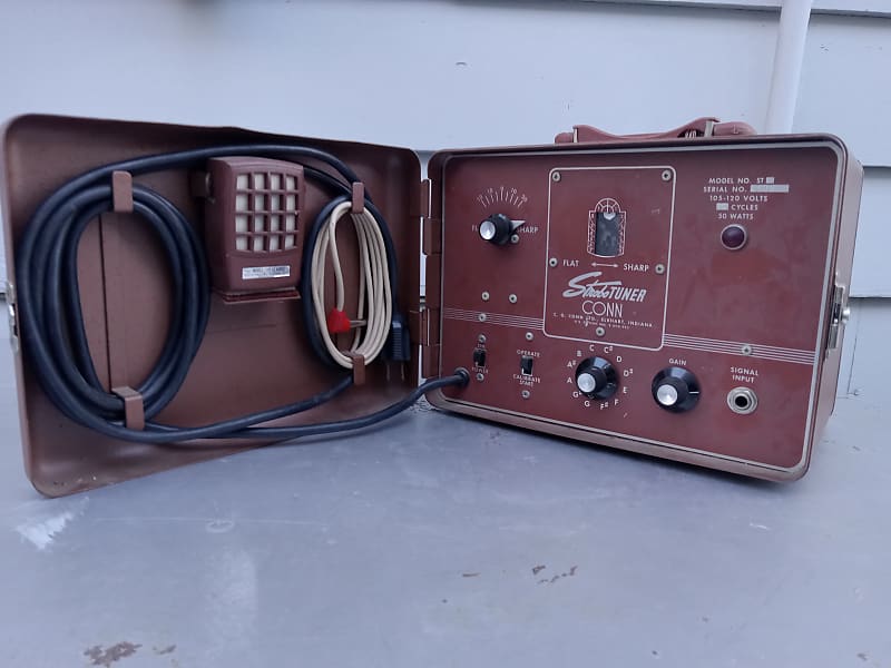 Conn St-6 strobo tuner 1950's | Reverb