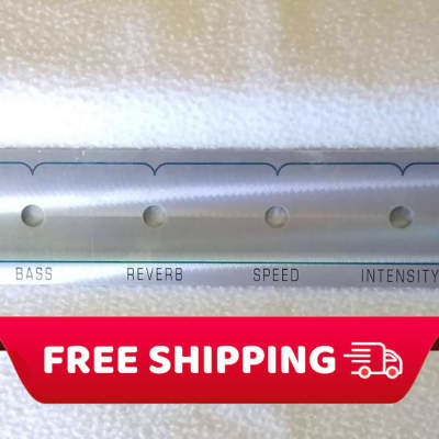 Fender '68 Custom Vibrolux Reverb Amp Faceplate NOS | Reverb