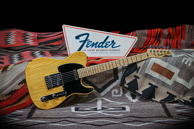 1990 Fender Telecaster MIJ “Natural” | Reverb