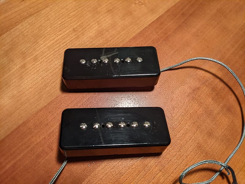 Amalfitano P90 Pickups Black | Reverb