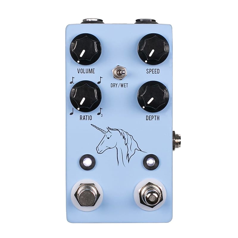 Jhs Unicorn V2 Analog Univibe With Tap Tempo Guitar Effects | Reverb