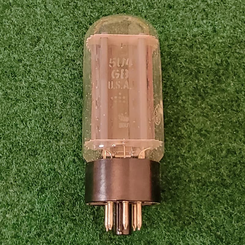 1960s G.E. 5U4GB Black Plate Rectifier Tube TEST VSTG++/BAL | Reverb