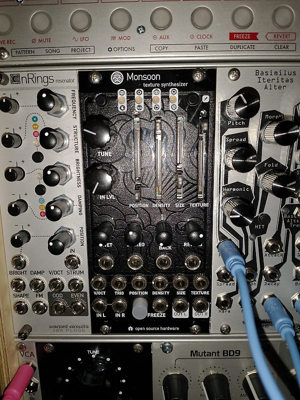 Monsoon (Mutable Instruments Clouds Clone with Parasites | Reverb