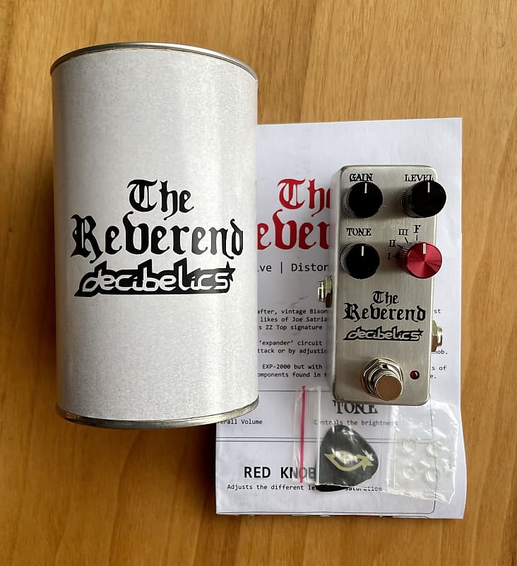 Decibelics The Reverend 2022 - Present - Red | Reverb