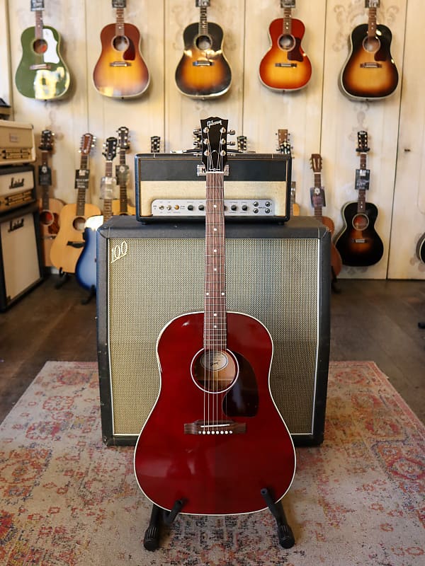 Gibson J-45 Standard 2025 - Wine Red | Reverb