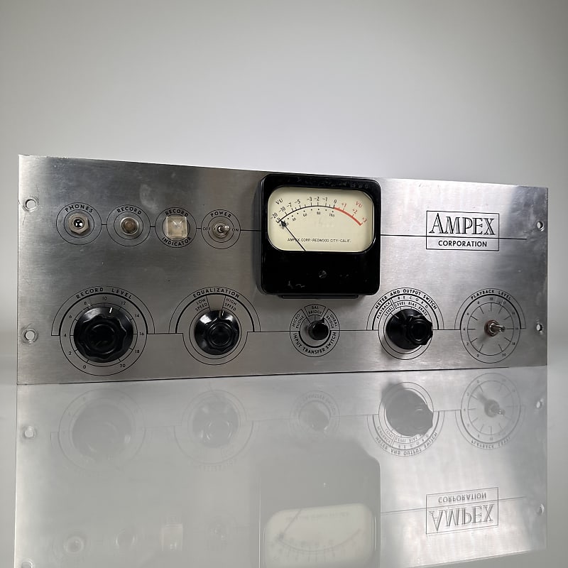 Vintage Ampex 350 Tube Mic Preamp w/ Triad Transformers | Reverb