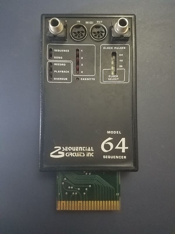 Sequential Circuits C64 Sequencer with Model 910 Software | Reverb