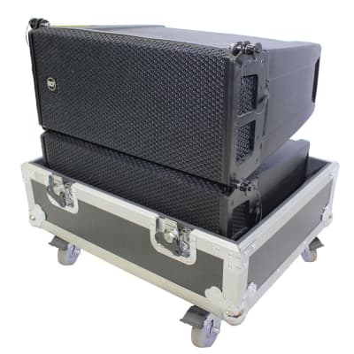 ProX X-RCF-HDL6ALAX2W Line Array Flight Case for 2 RCF HDL6-A | Reverb