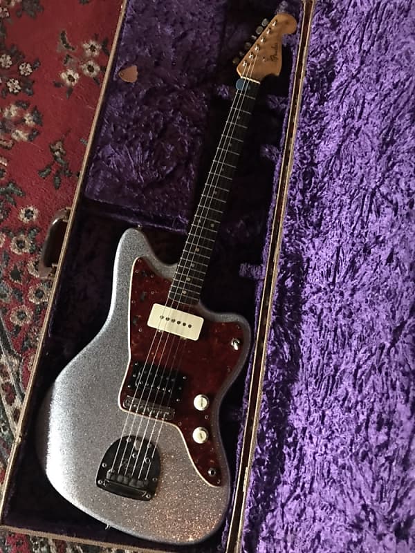 Fender Jazzmaster 1963 Silver sparkle Pre CBS | Reverb