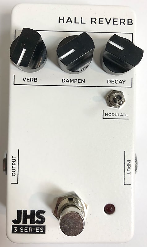 Used JHS 3 Series Hall Reverb Guitar Effects Pedal | Reverb