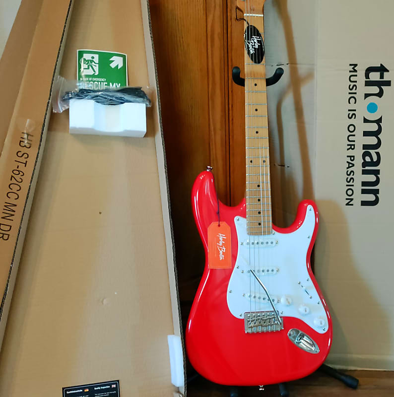 Harley Benton HB ST-62CC Dakota Red 2022 | Reverb