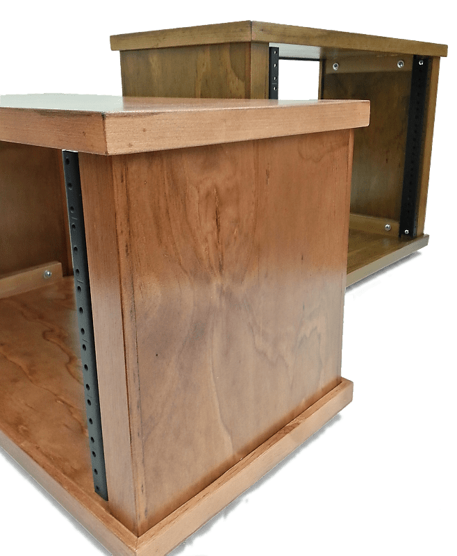 4U Wood Studio Rack - Custom - MelodicRoots.com | Reverb