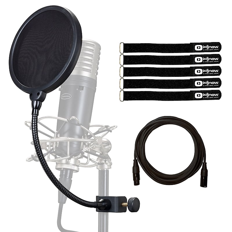 Recording Studio Microphone Pop Filter Mic Wind Screen Mask | Reverb