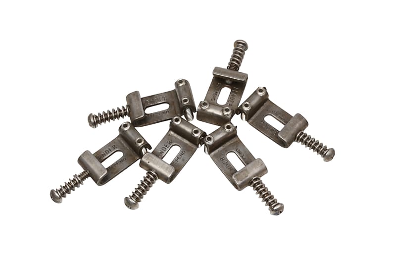 Aged Pre-CBS Vintage style Fender Pat.Pend Saddles | Reverb Australia