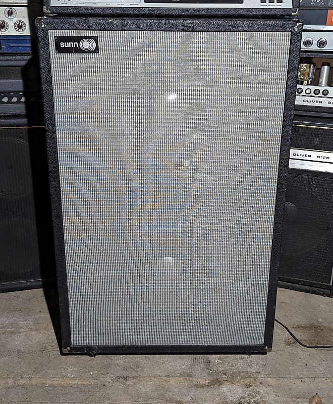1960s-1970s Sunn 2x15" JBL-loaded Oversized Bass Cab | Reverb