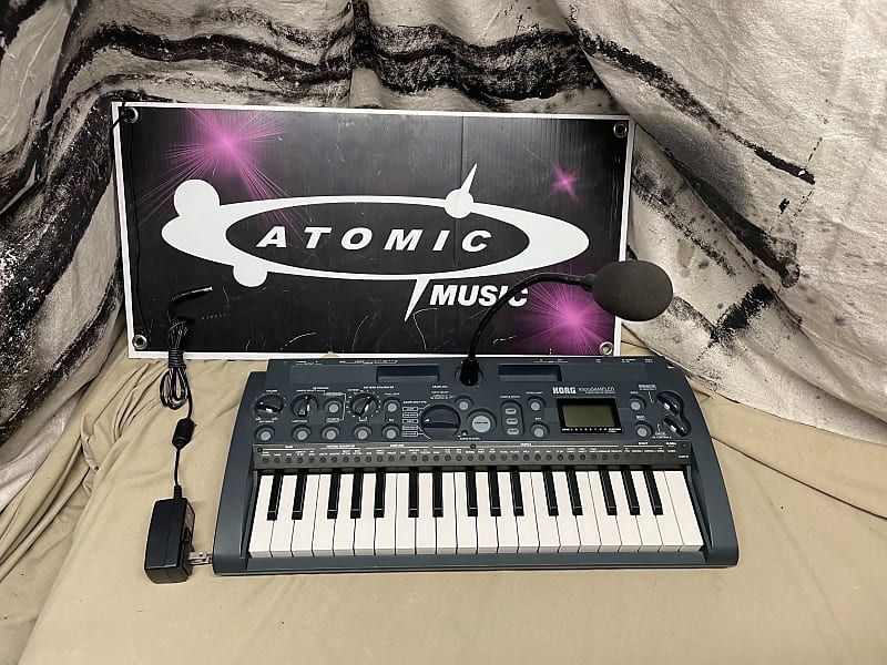 Korg MicroSampler micro sampler Keyboard Vocoder with | Reverb