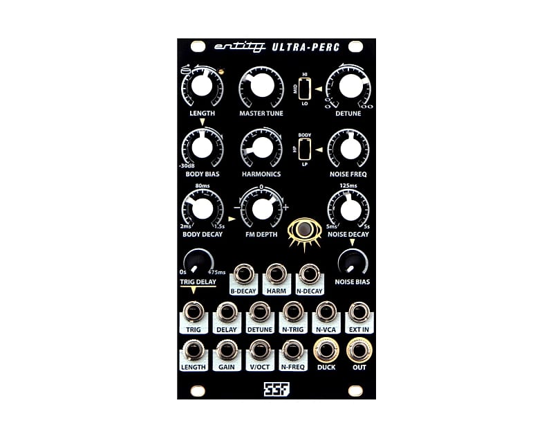 SSF Entity Ultra-Perc Percussion Synthesizer Module | Reverb