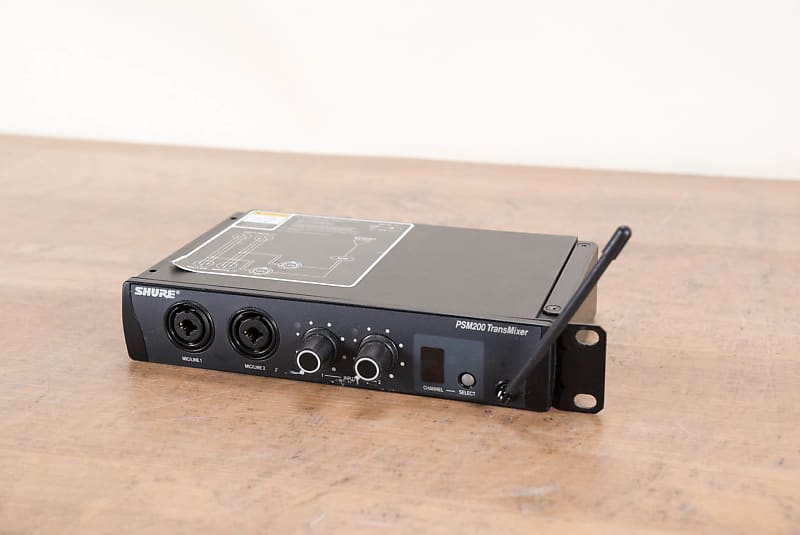 Shure P2T-H2 PSM 200 IEM Wireless TransMixer - H2 -NO POWER | Reverb