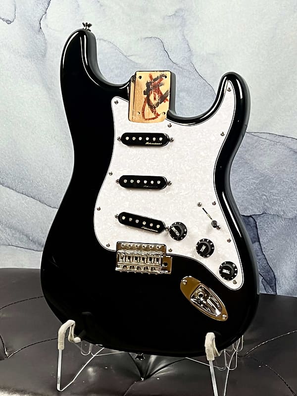 Squier Classic Vibe 70s Loaded Stratocaster Body Black with | Reverb