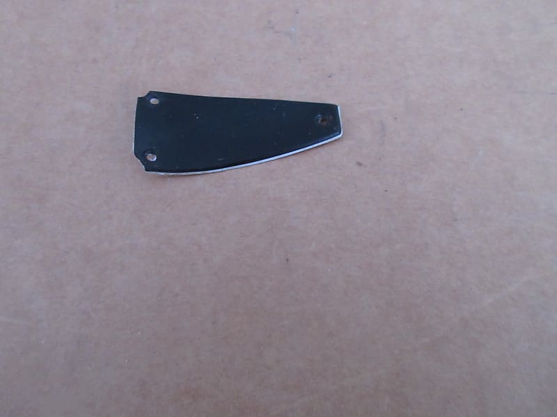 Vintage 1960s Guitar Truss Rod Cover Univox Aria Teisco Kent | Reverb