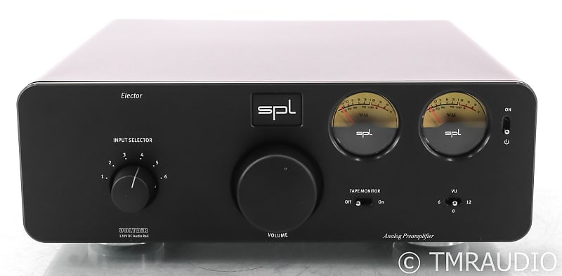 SPL Elector Stereo Preamplifier; Black (Open Box) | Reverb