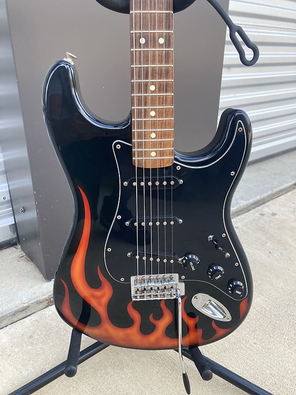 Fender Hot Rod FSR Flame Fire Strat Stratocaster 2003 | Reverb