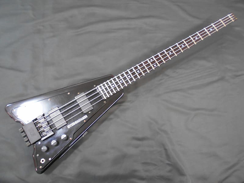 Steinberger XP-2 headless bass Black | Reverb