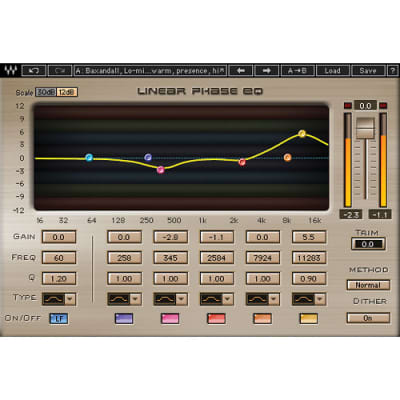 Waves Linear Phase EQ - Mastering Equalizer Plug-In | Reverb UK