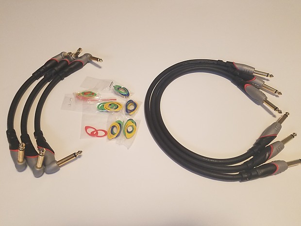 6 x Monster Prolink Performer 500 patch cables | Reverb