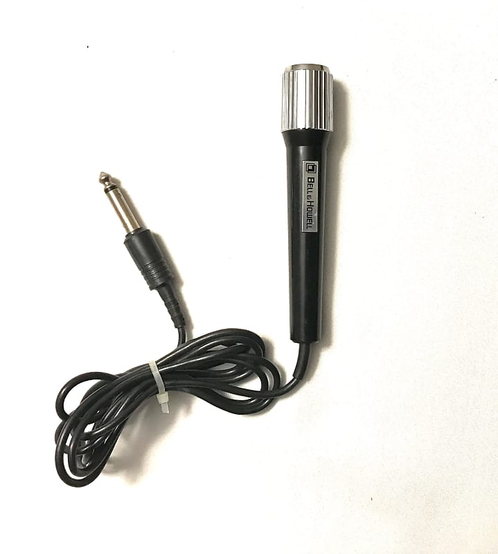 Vintage 1970’s Bell and Howell HiZ Dynamic Microphone- $10 | Reverb