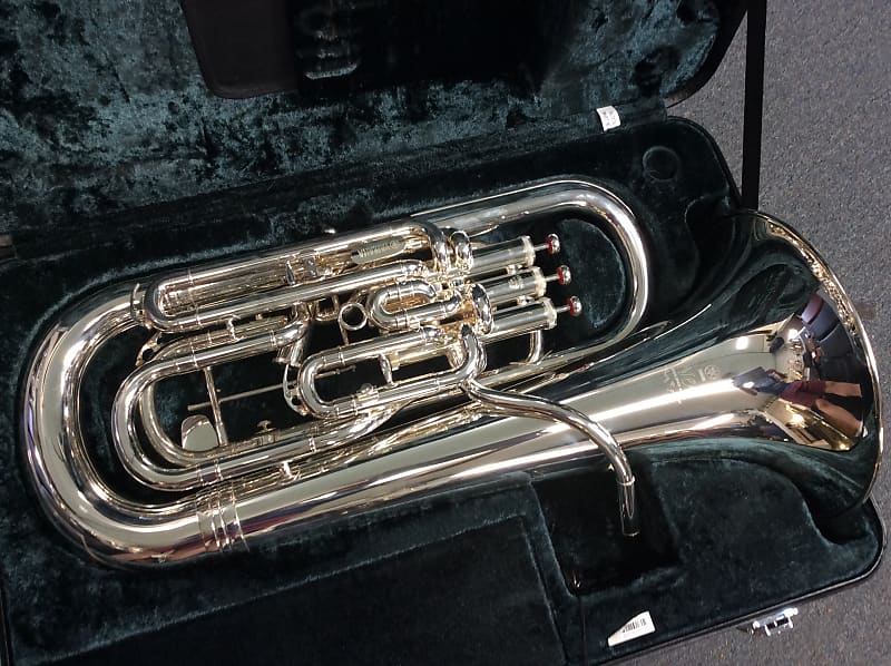 Yamaha YEP-642 Neo Compensating Euphonium 2017 Silver-Plate | Reverb