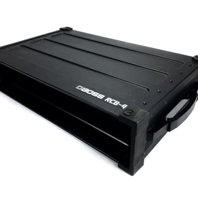 Boss RCB-4 1980s 2U rack case with shelf for Boss half rack | Reverb