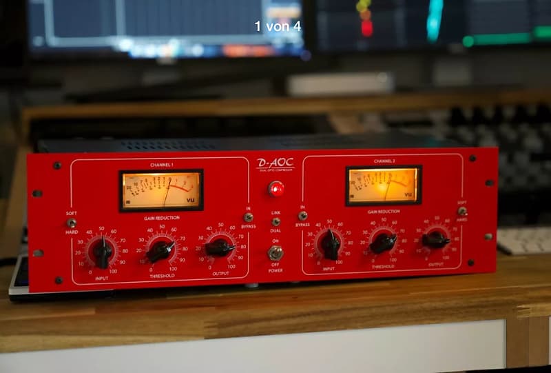 D-AOC dual optical tube compressor mastering | Reverb Australia