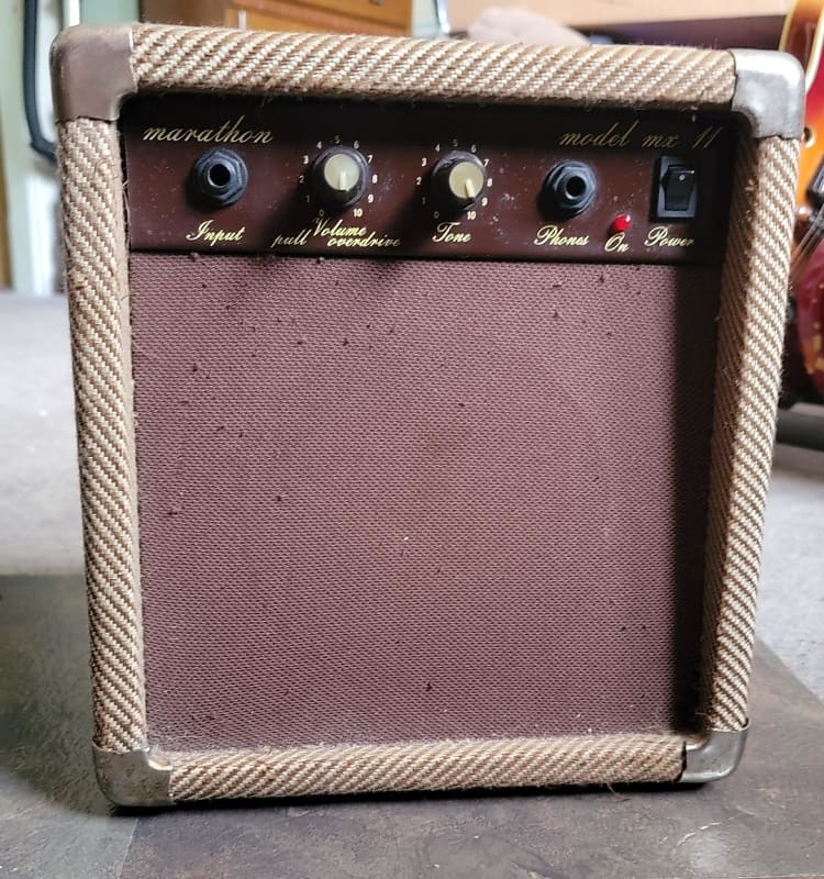 Marathon MX 11 1989 - Rare Marathon MX11 w/ built in Maxon | Reverb