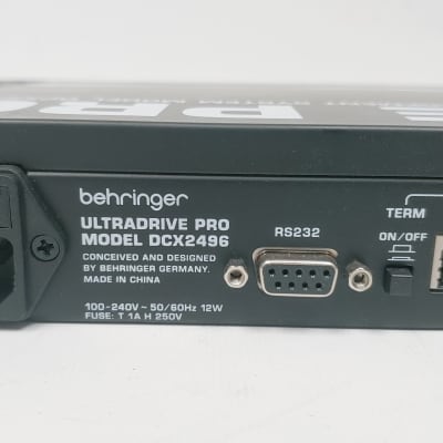 Behringer DCX2496 Ultradrive Pro Loudspeaker Management | Reverb