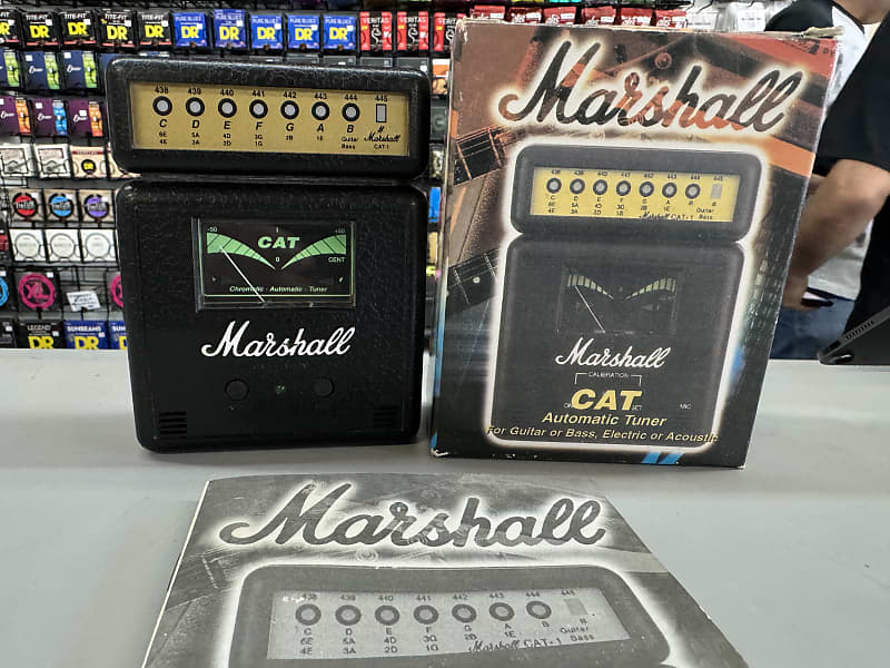 Marshall CAT Chromatic Automatic Tuner In The Box | Reverb
