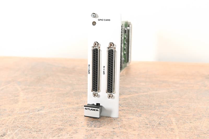 Studer GPIO Card GPIO Card with Relay Outputs CG01HC0 | Reverb