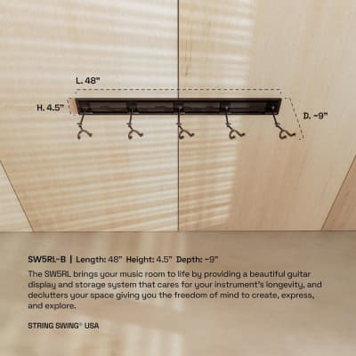 Guitar Wall Rack, Multiple Guitar Wall Mount, Guitar | Reverb