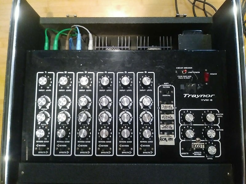 Vintage 1974 Traynor Guitar/Bass Head Made From YVM-6 PA | Reverb