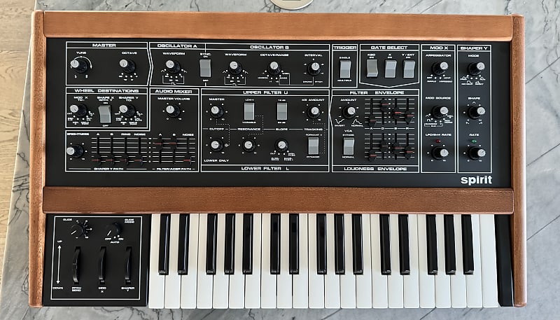 Crumar Spirit 2024 Reissue Analog Monophonic Synth | Reverb