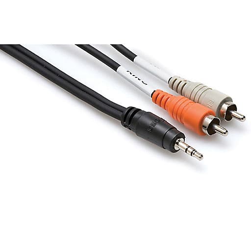 Hosa - CMR-210 - 10 ft Stereo Breakout Cable - 3.5mm TRS Male | Reverb