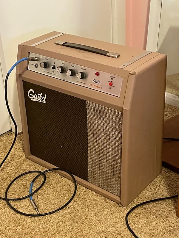 Guild 1966 Thunder 1 Guitar Amplifier 1X10 combo w/Tremolo | Reverb