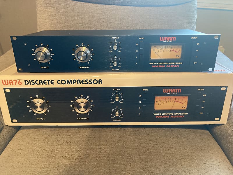 Warm Audio WA76 Limiting Amplifier 2014 - Present - Black | Reverb