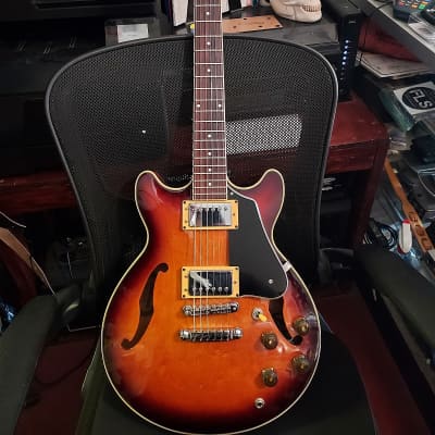 Ibanez FA-100 1981 Sunburst | Reverb