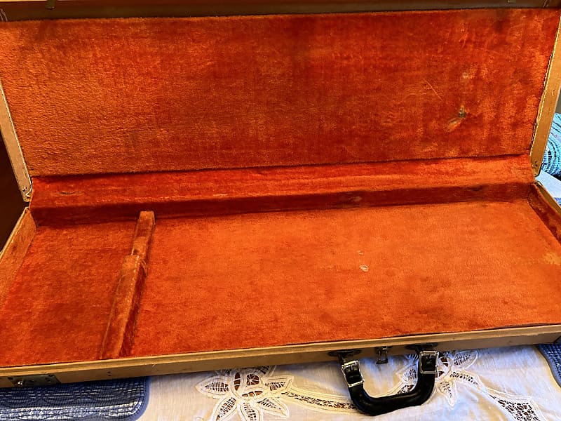 Early 1960s Fender Musicmaster or Duosonic (case only) | Reverb