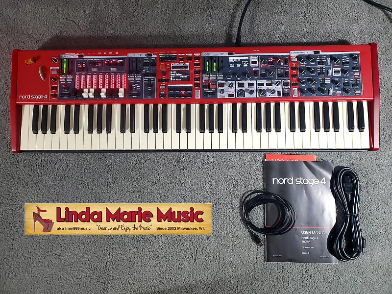 Nord Stage 4 Compact 73-key Stage Keyboard | Reverb